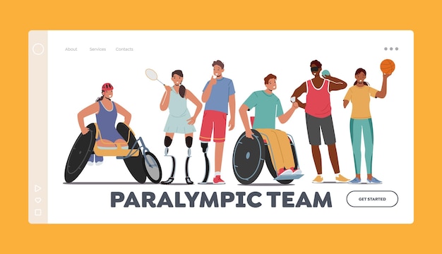 Diverse Paralympic Athletes Showcasing Their Abilities | Jiffy Designs