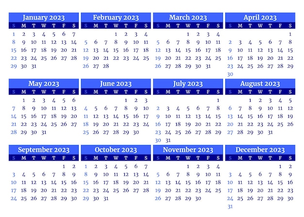 Vibrant Calendar Grid with Minimal Geometric Patterns | Jiffy Designs