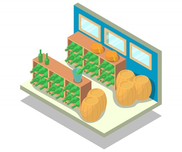 Vibrant Produce Display with Shelves and Signage | Jiffy Designs