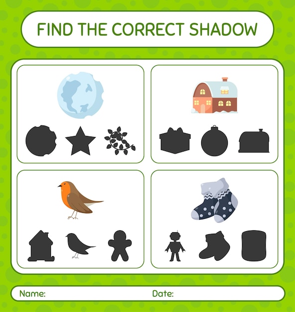 Matching Shadows: A Fun Shapes and Objects Game | Jiffy Designs
