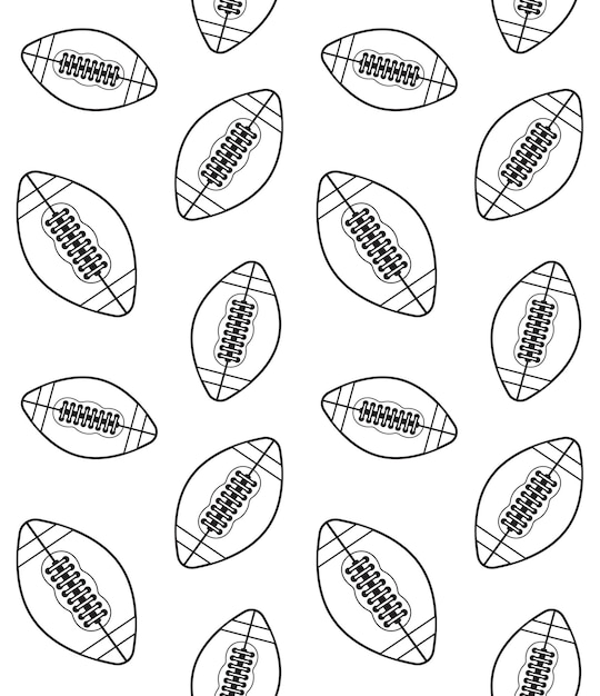 Diverse Collection of Stylized Football Illustrations | Jiffy Designs