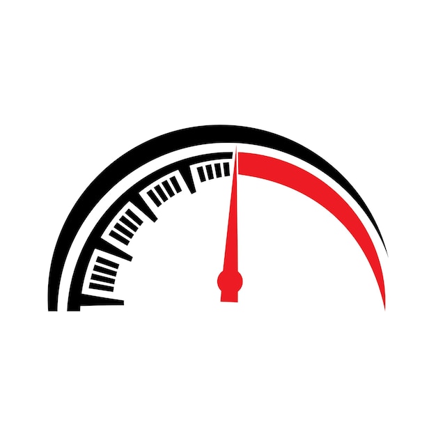 Vibrant Speedometer Icon Showcasing Dynamic Performance | Jiffy Designs