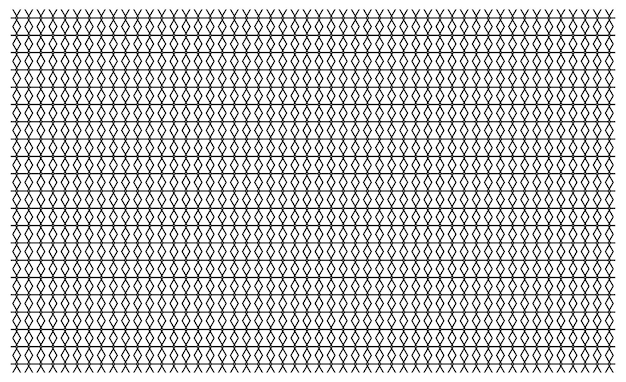 Elegant Geometric Pattern with Interlocking Diamond Shapes | Jiffy Designs