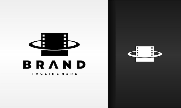 Captivating Cinematic Brand Logo with Tagline | Jiffy Designs