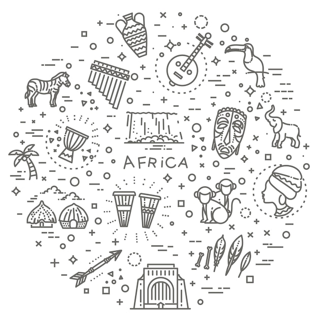 Vibrant Symbols and Patterns of the African Continent | Jiffy Designs