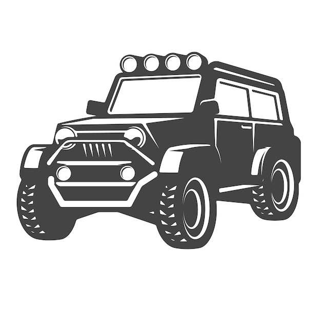 Rugged Off-Road Adventure Vehicle with Stylish Lighting | Jiffy Designs