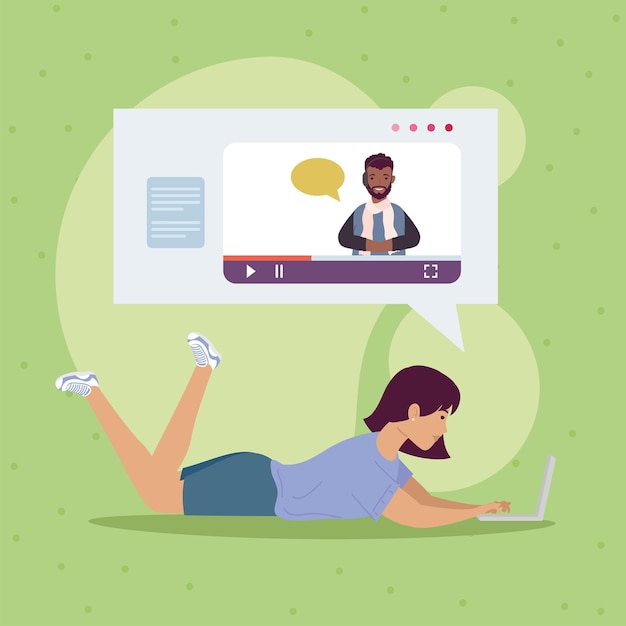 Relaxing Video Call with Animated Business Person on Screen | Jiffy Designs