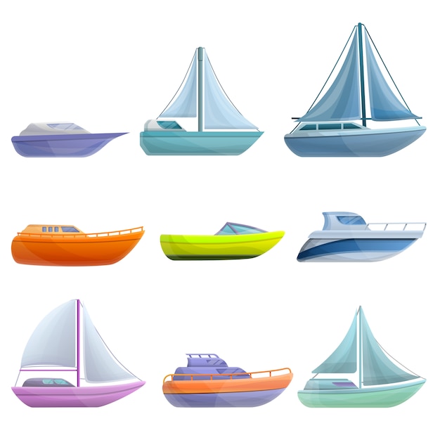 Vibrant Collection of Diverse Nautical Vessels and Watercraft | Jiffy ...