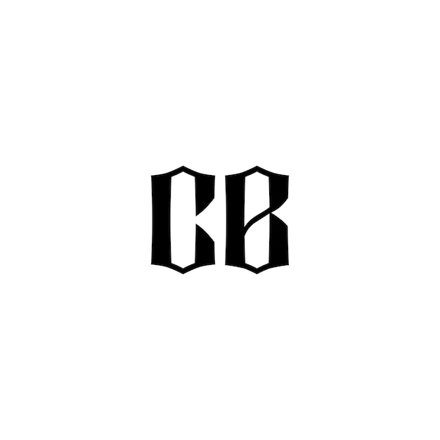 Bold and Captivating Dual CB Monogram Emblem | Jiffy Designs