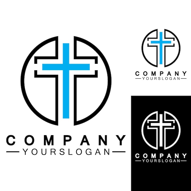 Powerful Christian Cross Logo with Elegant Typography | Jiffy Designs