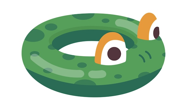 Whimsical Green Polka Dot Pool Float | Jiffy Designs