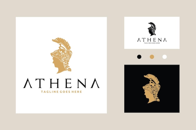 Athena: Timeless Warrior Goddess Emblem Collection | Jiffy Designs
