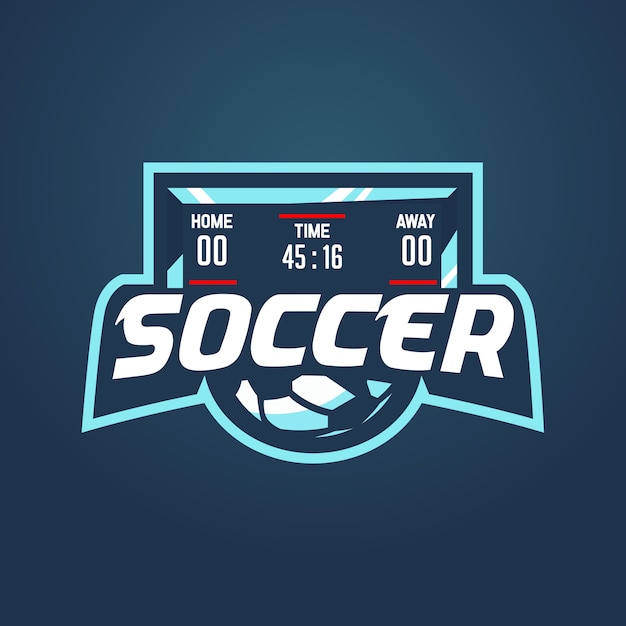 Dynamic Soccer Scoreboard with Vibrant Design | Jiffy Designs