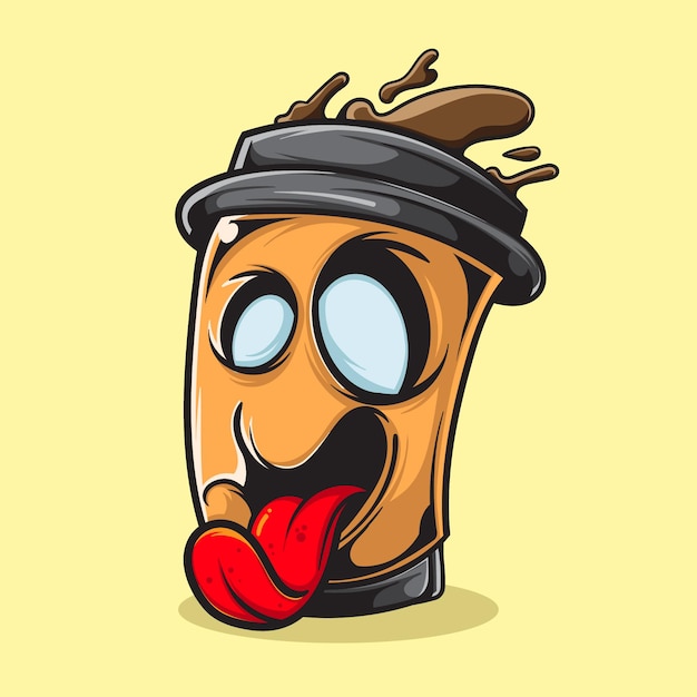 Comical Cartoon Character with Goofy Facial Expressions | Jiffy Designs