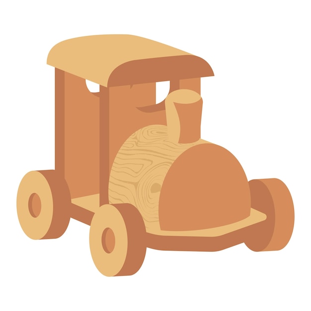 Charming Wooden Toy Train Engine for Playtime Fun | Jiffy Designs