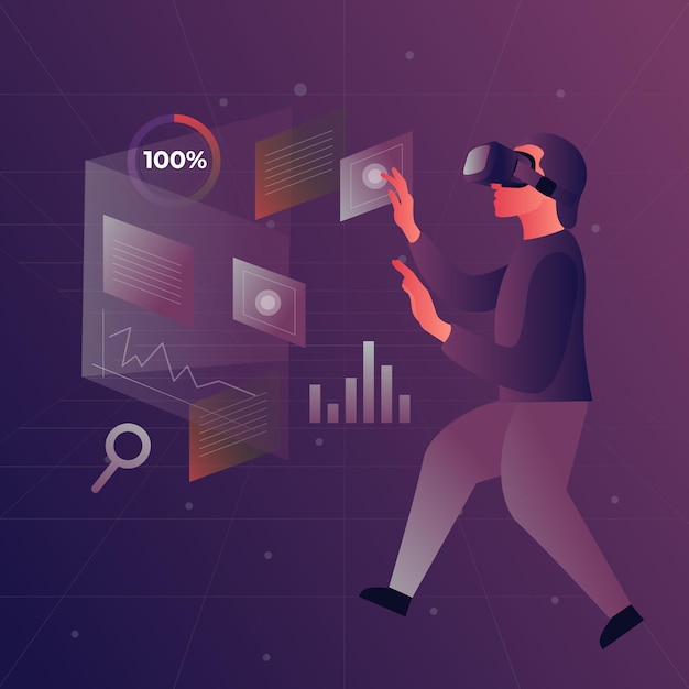 Immersive Data Visualization in Virtual Reality Experience | Jiffy Designs