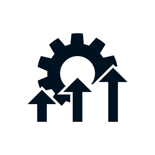 Improvement Vector Icon Symbol. Creative Sign From Quality Control ...