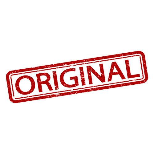 Illustration Of Grunge Red Original Stamp. | Jiffy Designs