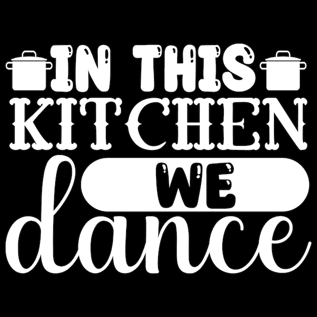 Vibrant Kitchen Dance Party with Silhouetted Cookware | Jiffy Designs