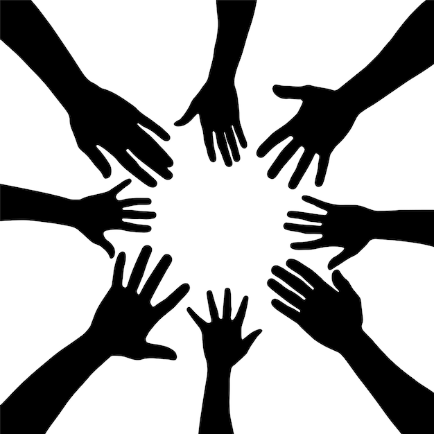 Reaching Hands in Solidarity: A Unifying Symbol | Jiffy Designs