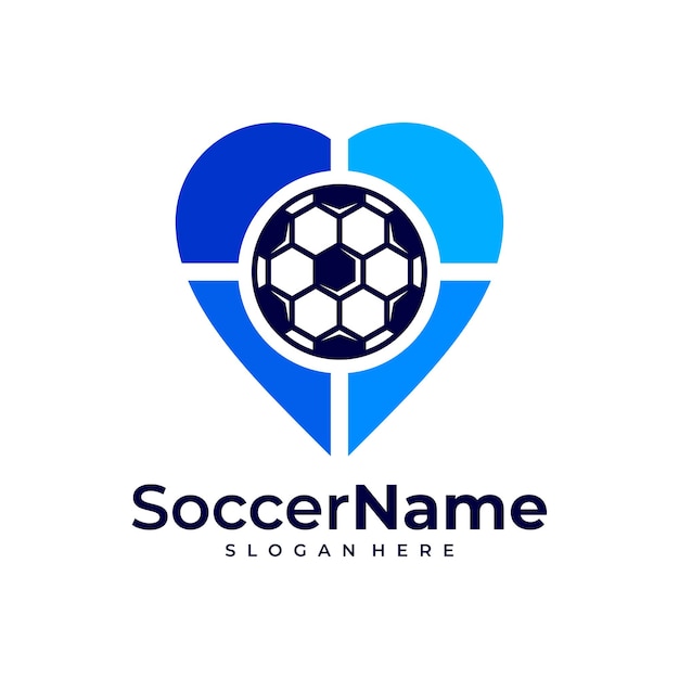 Vibrant Soccer Heart: Passion Personified | Jiffy Designs