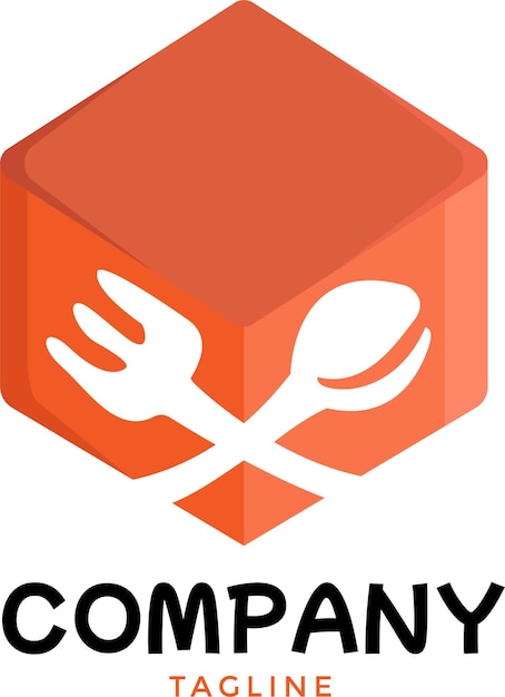 Vibrant Culinary Cube: A Flavorful Icon for Dining Delight | Jiffy Designs