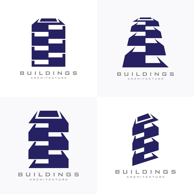 Geometric Architectural Structures in Striking Navy Blue | Jiffy Designs