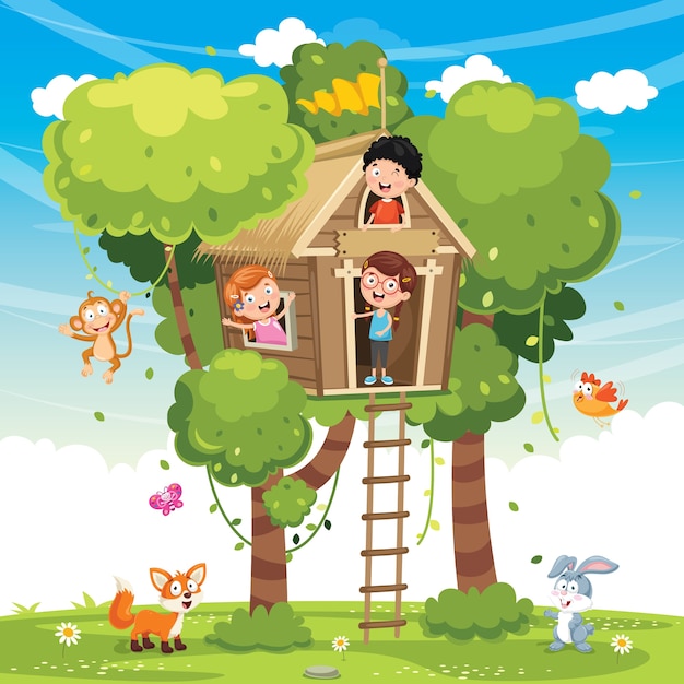 Whimsical Treehouse Adventure: A Delightful Outdoor Escape | Jiffy Designs