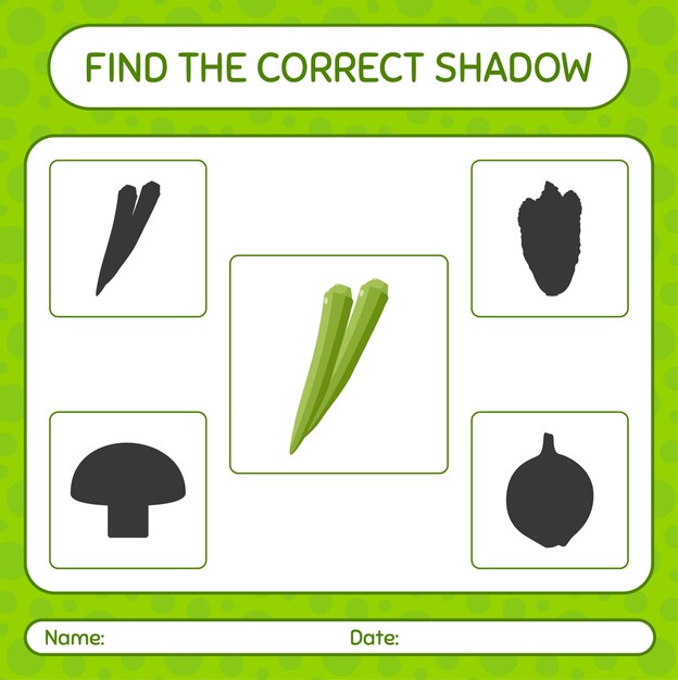 Discover the Matching Vegetable Shadows in this Fun Activity | Jiffy ...