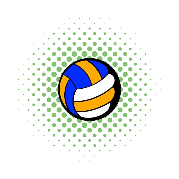 Vibrant Volleyball with Bold Colors and Patterns | Jiffy Designs