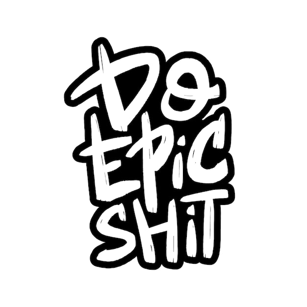 Bold Typographic Design with Striking Black and White Contrast | Jiffy ...