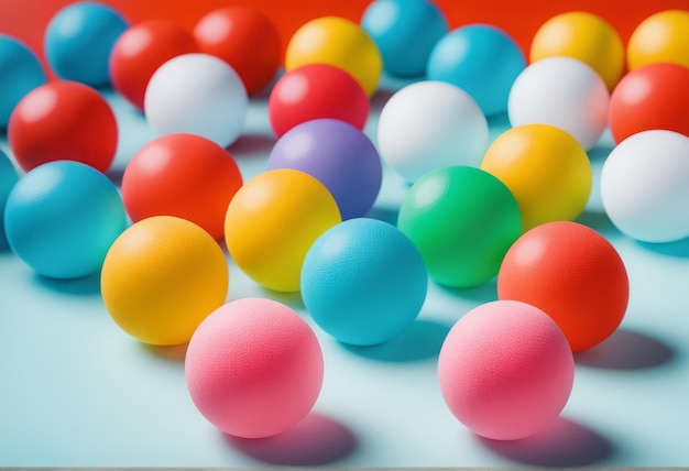 Vibrant Assortment of Colorful Bouncy Balls | Jiffy Designs