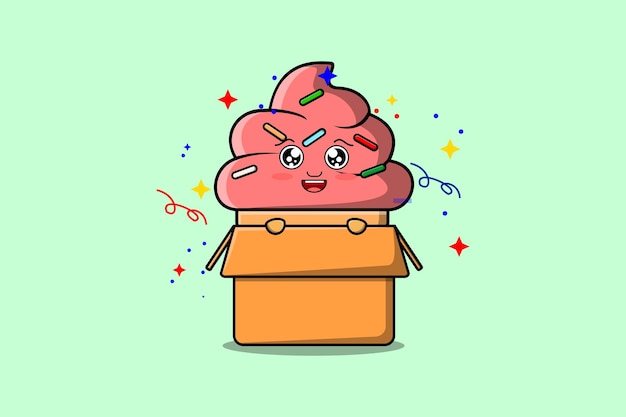 Cheerful Poop Character Pops Out of Box | Jiffy Designs