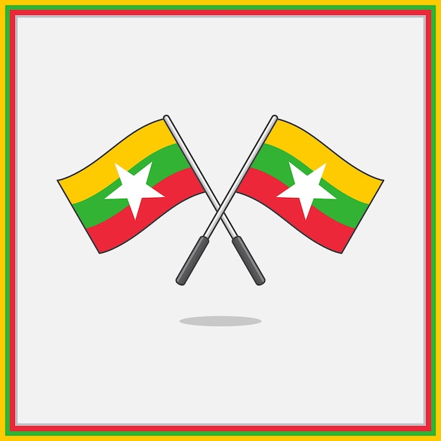Vibrant Flags of Myanmar Representing Unity and Pride | Jiffy Designs