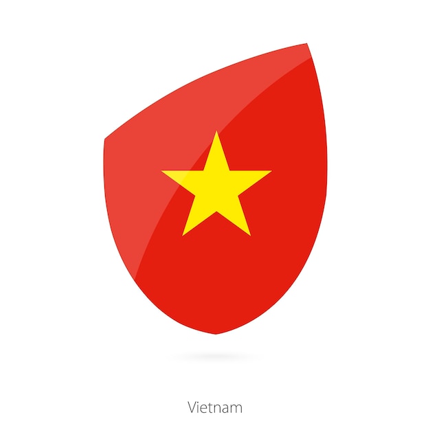 Vibrant Vietnamese Shield with Iconic Star Symbol | Jiffy Designs