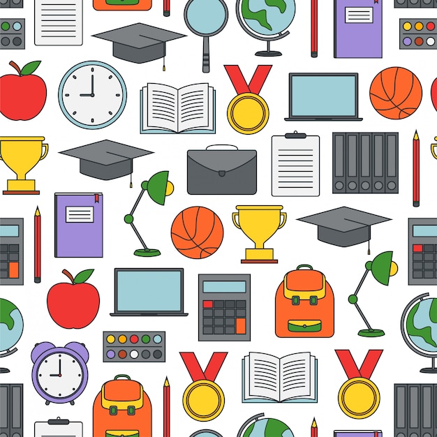 Vibrant Collection of Educational and Academic Icons | Jiffy Designs