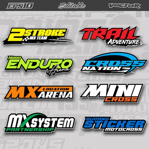Diverse Off-Road Vehicle Logos and Typography Designs | Jiffy Designs
