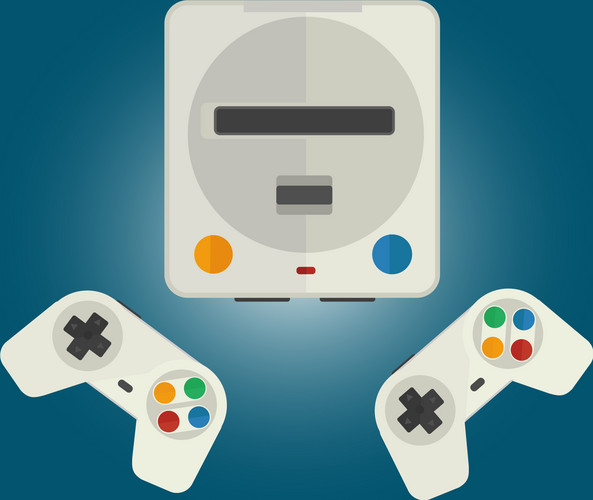 Console For Old 8 Bit And 16 Bit Computer Games | Jiffy Designs