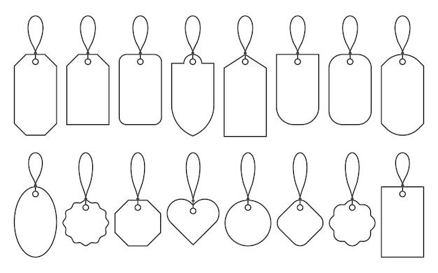 Versatile Tag Shapes for Labeling, Pricing, and Decoration | Jiffy Designs
