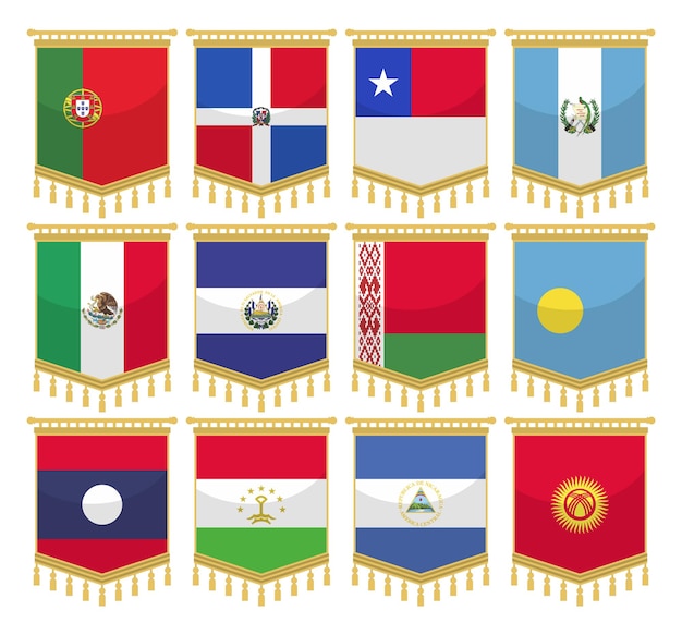 Vibrant National Flags of Latin American Countries | Jiffy Designs