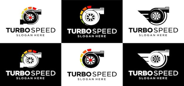 Powerful Turbocharger Logos: Sleek Automotive Designs | Jiffy Designs