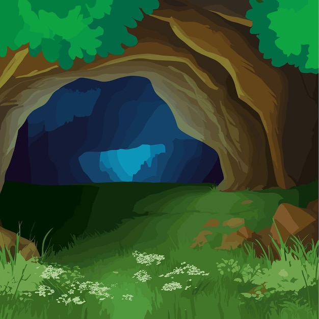 Enchanting Forest Grotto with Cascading Waterfall | Jiffy Designs