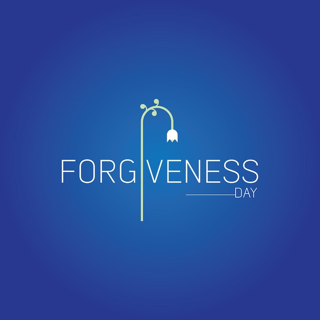 Forgiveness Day: Symbolic Flower Illuminating Bright Blue Sky | Jiffy ...