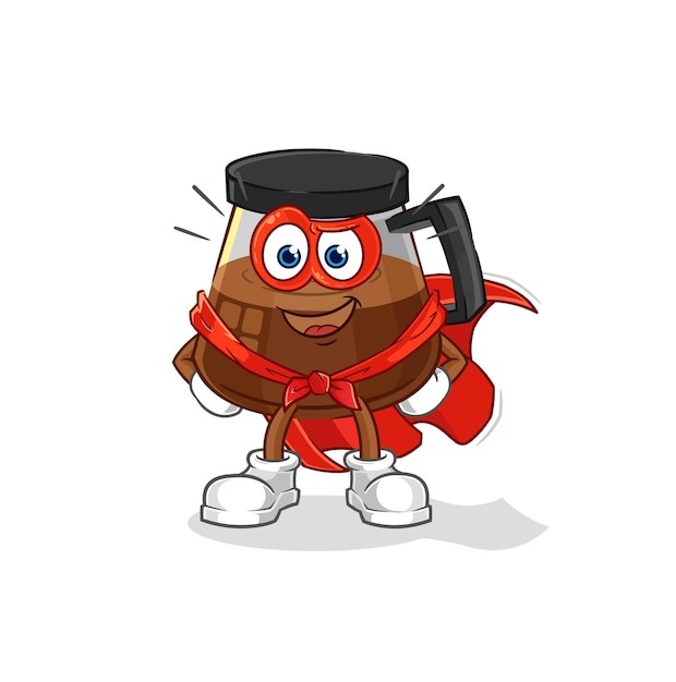 Cheerful Cartoon Potato Superhero in Festive Attire | Jiffy Designs