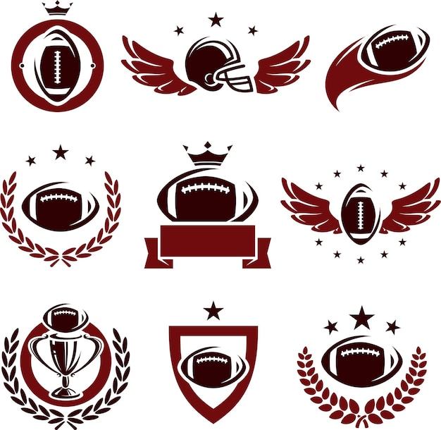 Comprehensive Collection of Iconic Football Insignia and Emblems ...