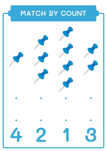 Counting Pushpins: A Visually Engaging Math Activity | Jiffy Designs