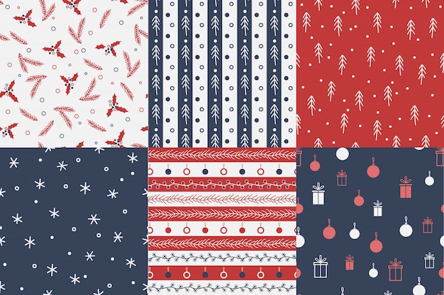 Festive Winter Patterns and Motifs Collection | Jiffy Designs