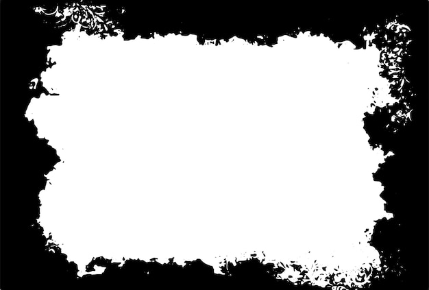 Dramatic Grunge Frame with Distressed Borders and Textures | Jiffy Designs