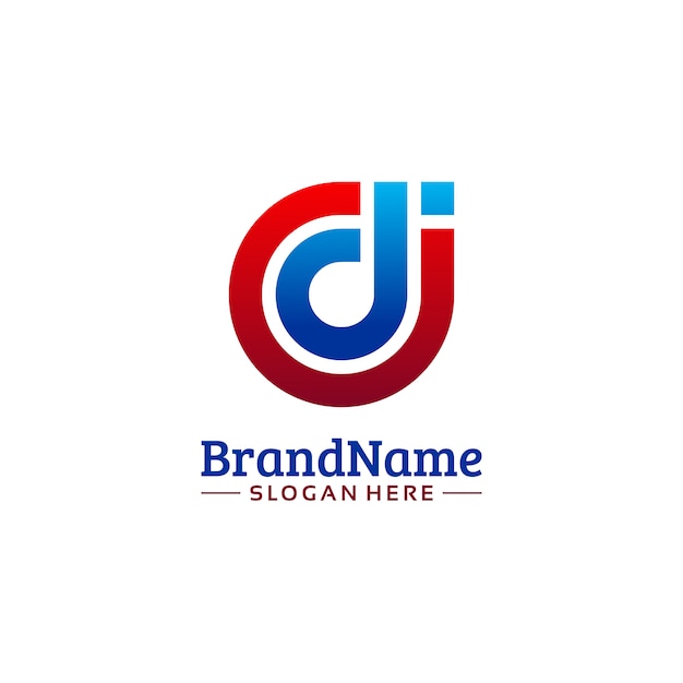 Dynamic and Vibrant Brand Logo with Overlapping Letters | Jiffy Designs