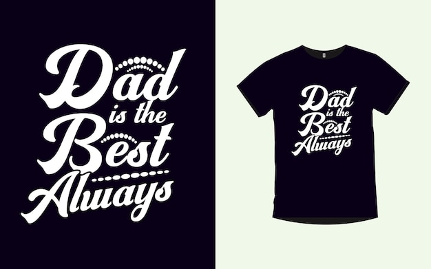 Inspirational Dad Slogan with Pearls on Black Background | Jiffy Designs